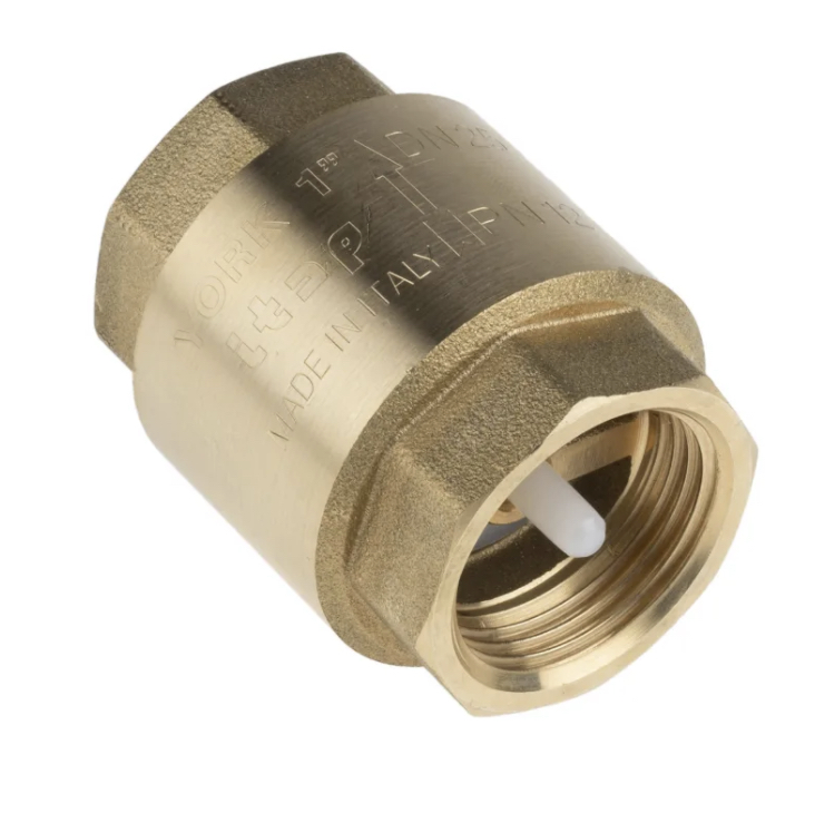 Brass Popper Spring Loaded Check valve 15mm | Waterpro Pty. Ltd.