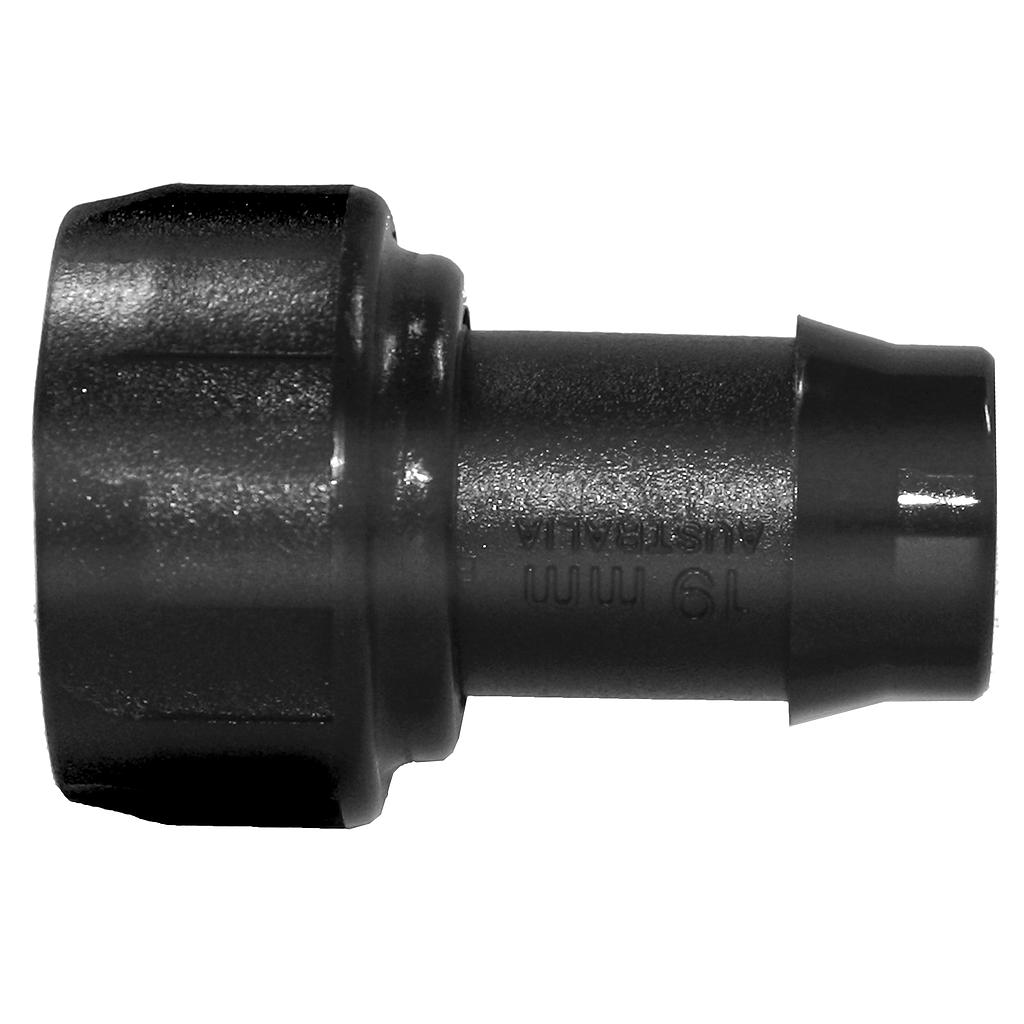 N3434 20mmFi x 19P Poly Nut & Tail | Waterpro Pty. Ltd.