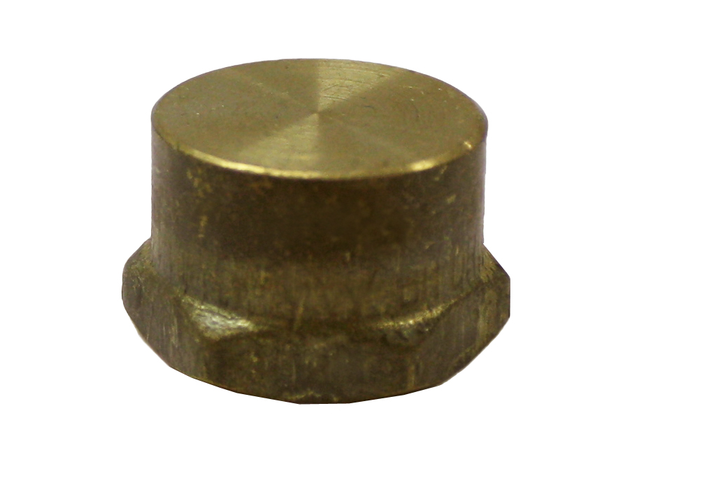 Brass End Cap 15mm | Waterpro Pty. Ltd.